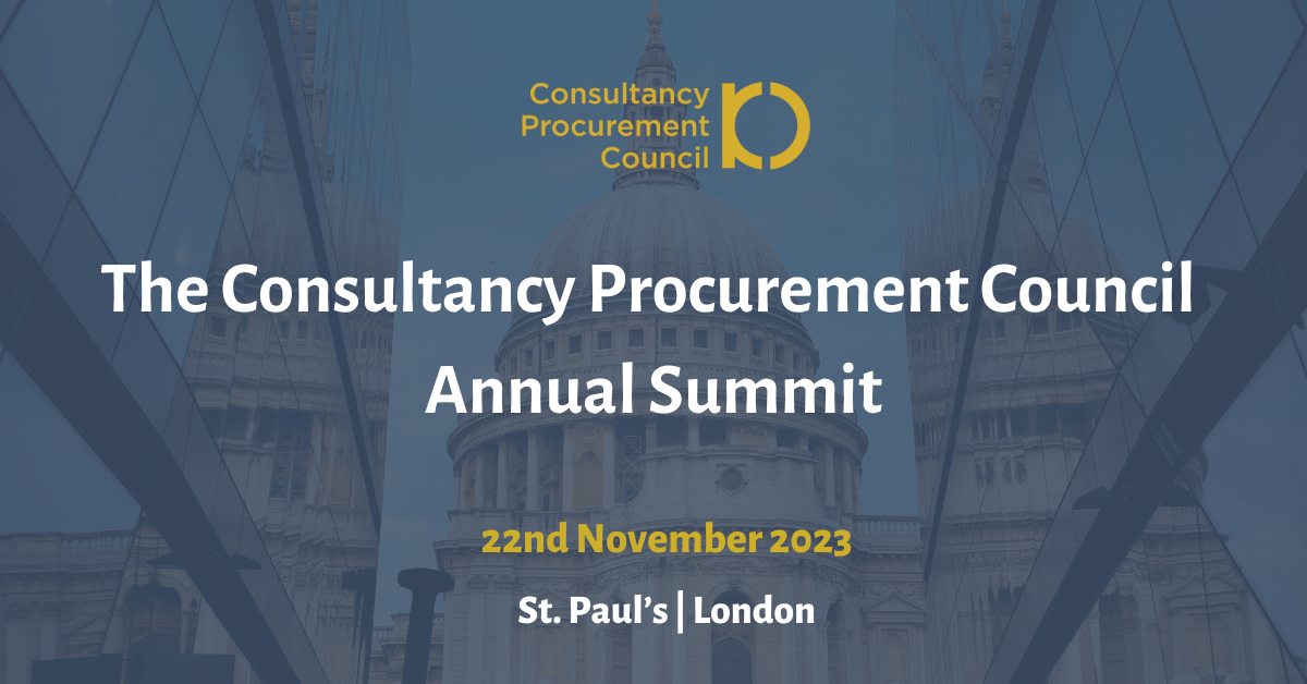 CPC Annual Summit 2023 - Consultancy Procurement Council